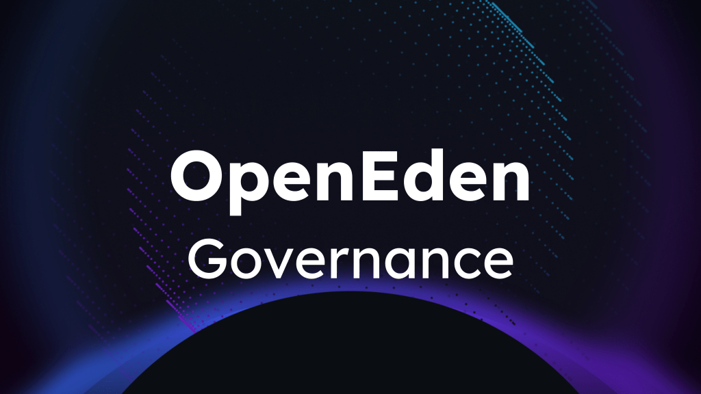 Genesis of OpenEden Governance